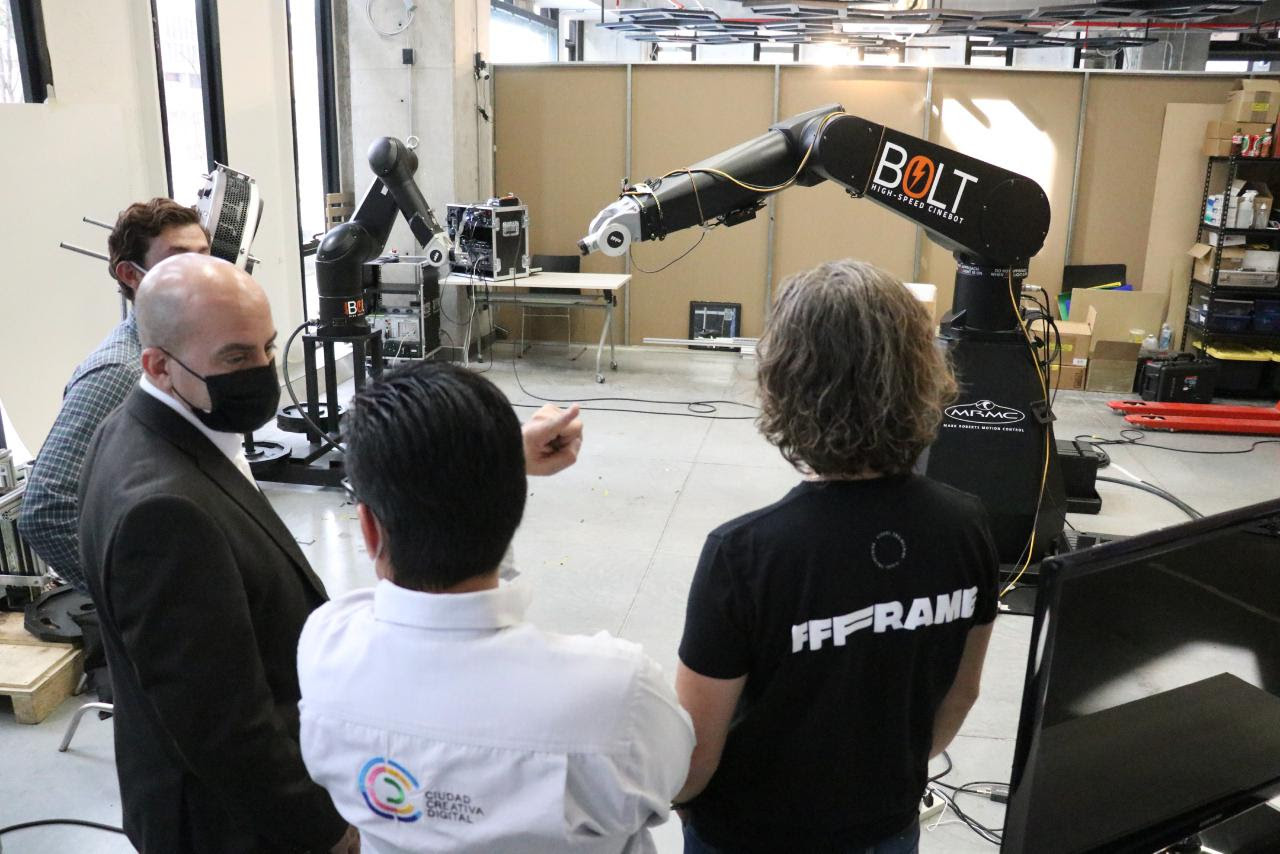 Supervisan la construcción del Creativity Hub en Ciudad Creativa ...